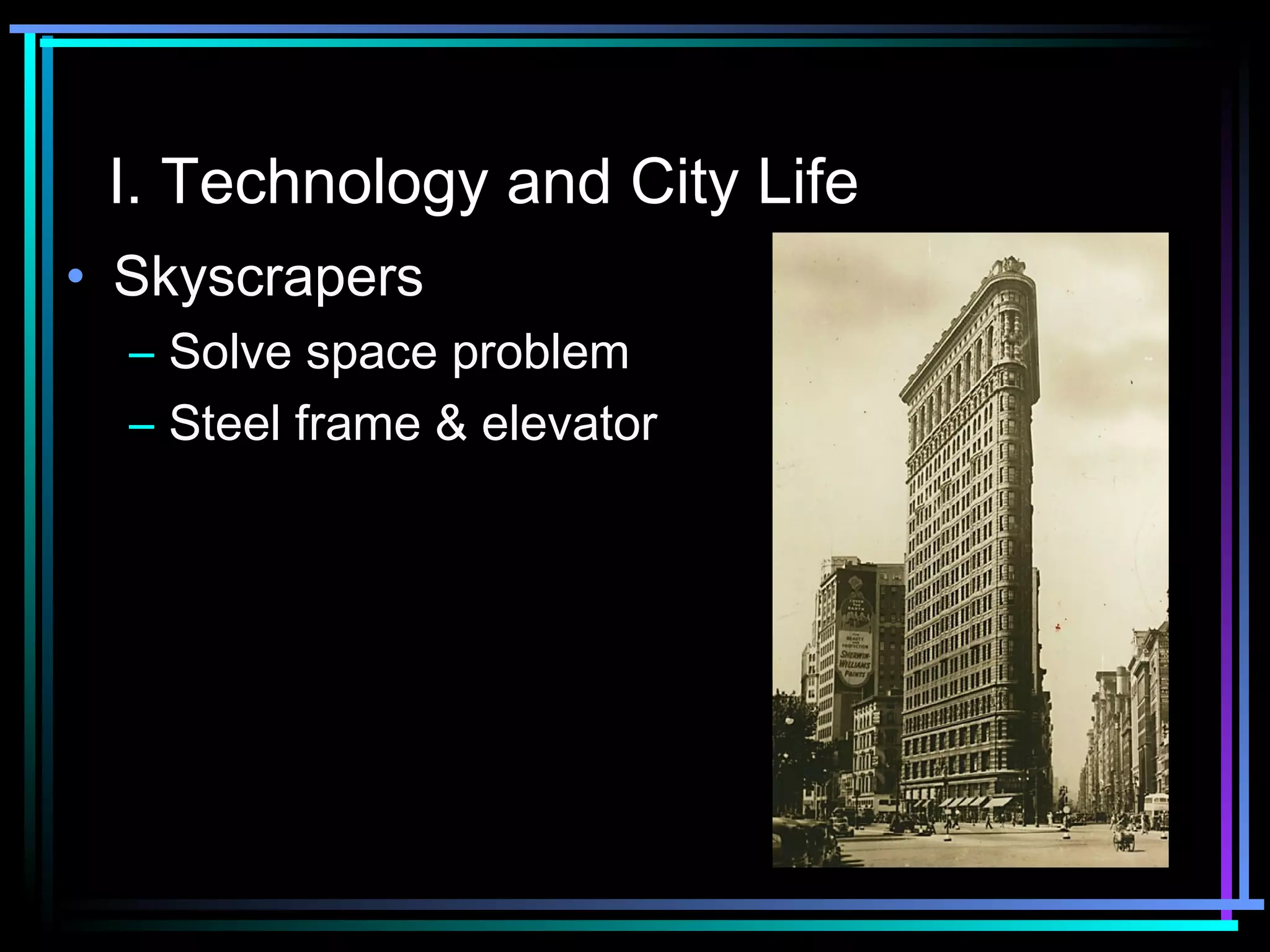 16 1 and 2 science and urban life | PPT