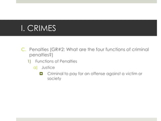 Criminal Law | PPTX