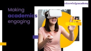 Uses of AR in education | The Knowledge Academy | PDF