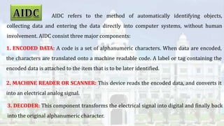 Automated storage and retrieval system and Automatic identification and ...