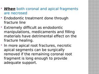 traumatic injuries to teeth | PDF