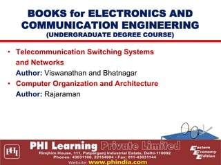 AICTE Recommended PHI Textbooks | PPT