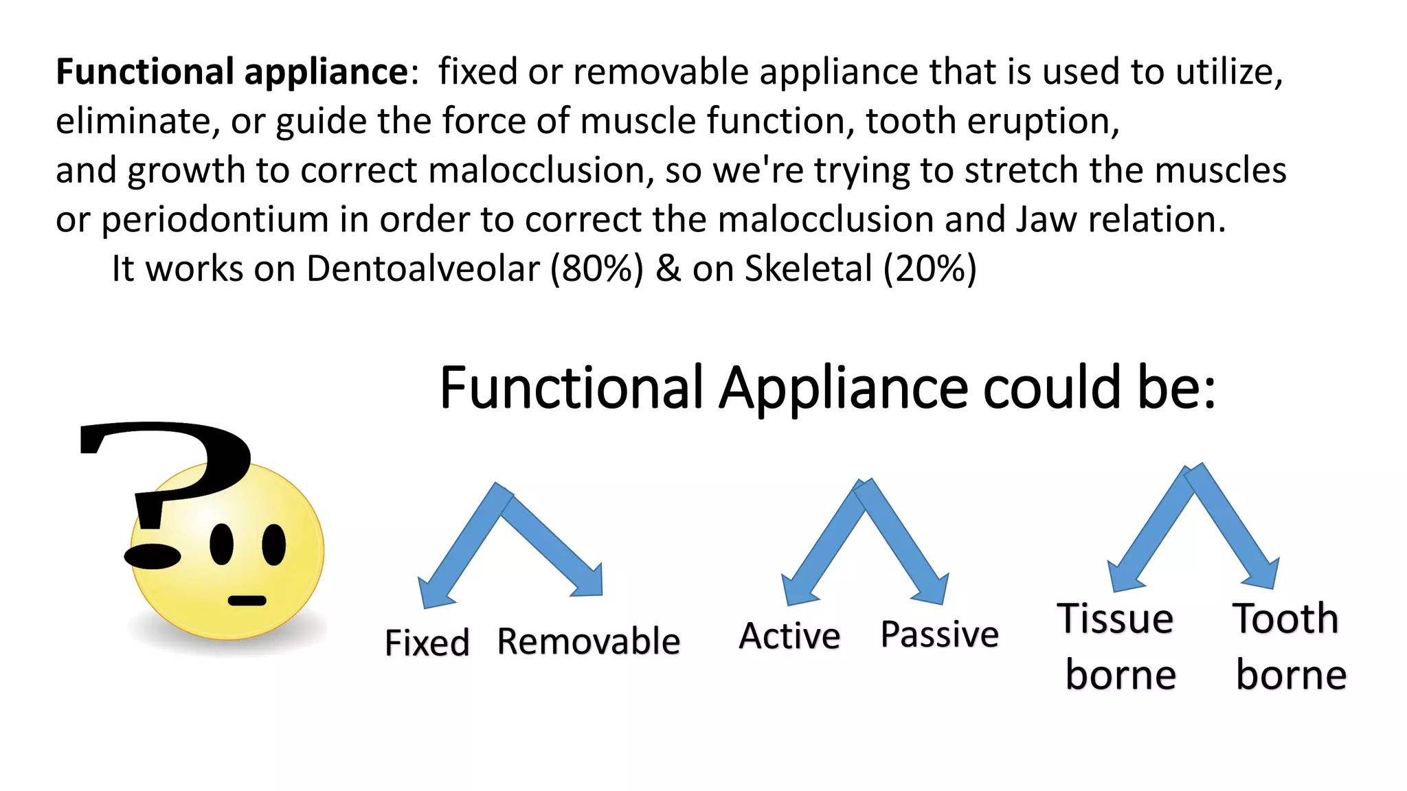 functional appliances | PDF