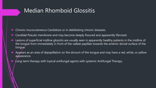 Diseases of the Lips, Swellings of the Face and Neck | PPTX