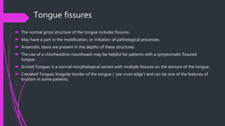 Diseases of the Lips, Swellings of the Face and Neck | PPTX