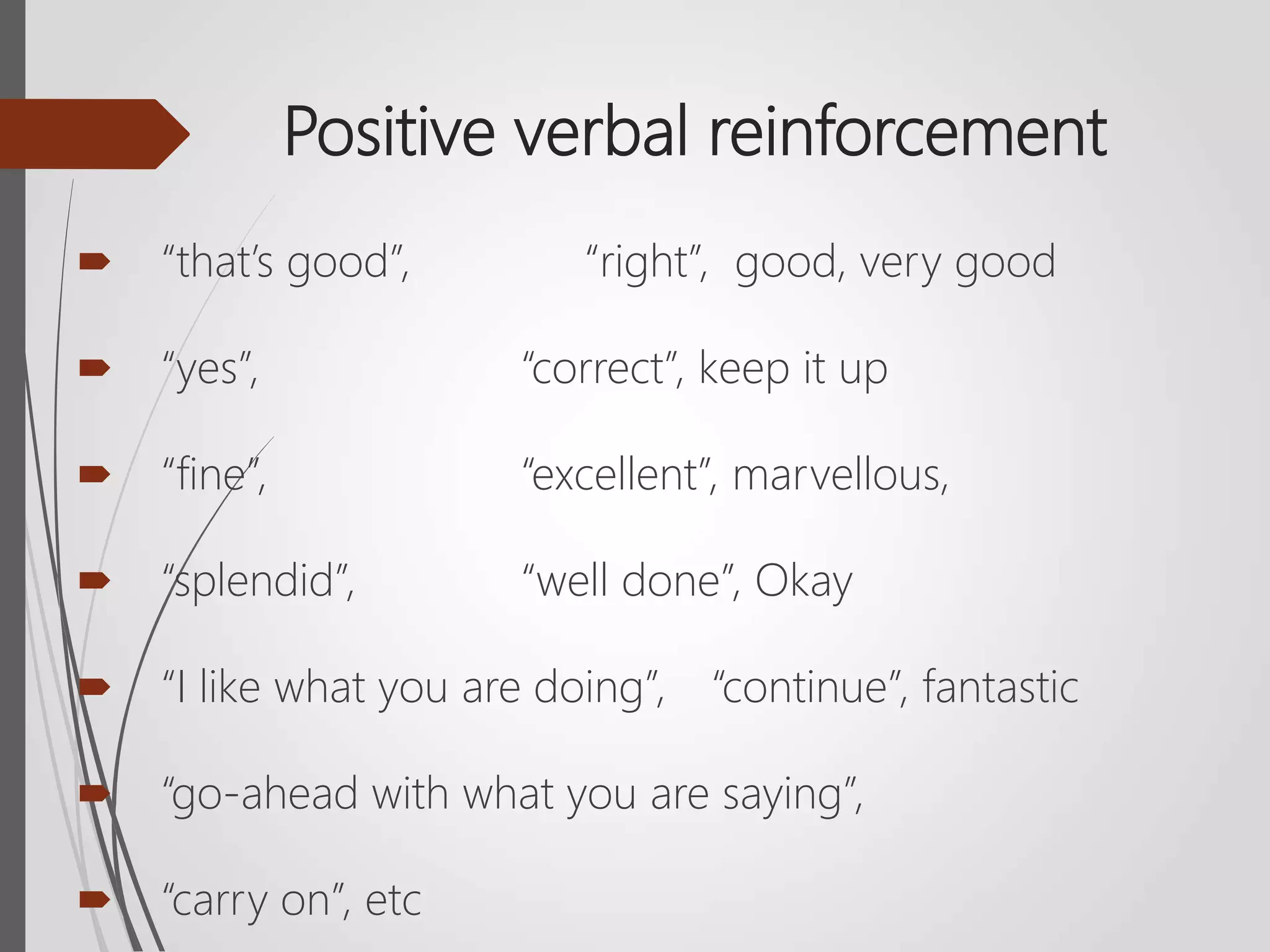 Micro teaching skills - Skill of reinforcement | PPSX