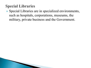 INTRODUCTION OF LIBRARY | PPTX