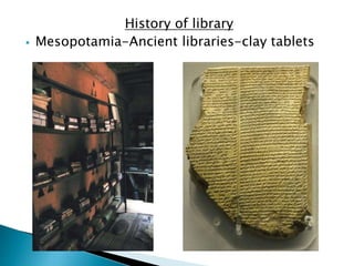 INTRODUCTION OF LIBRARY | PPTX