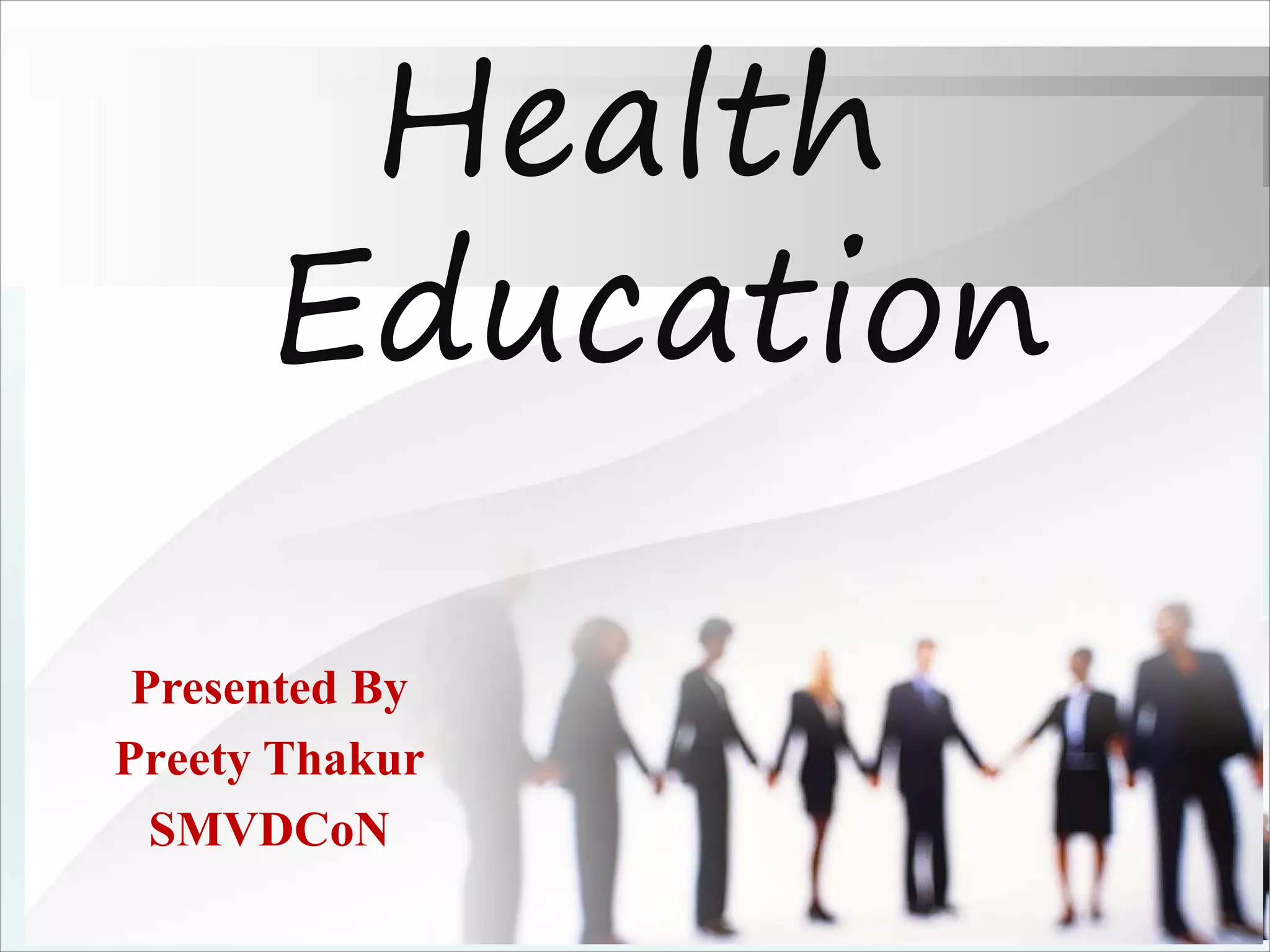 Health Education Essentials | PPT