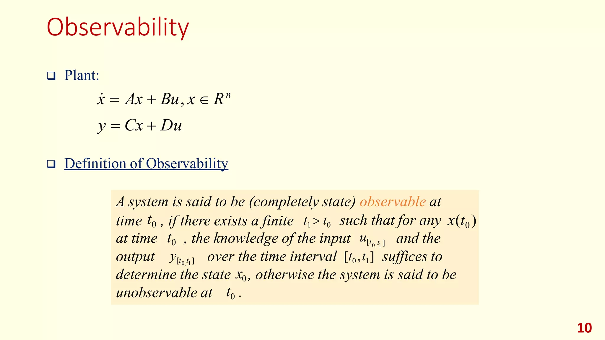 State Space Representationstate Space Model Controllability And