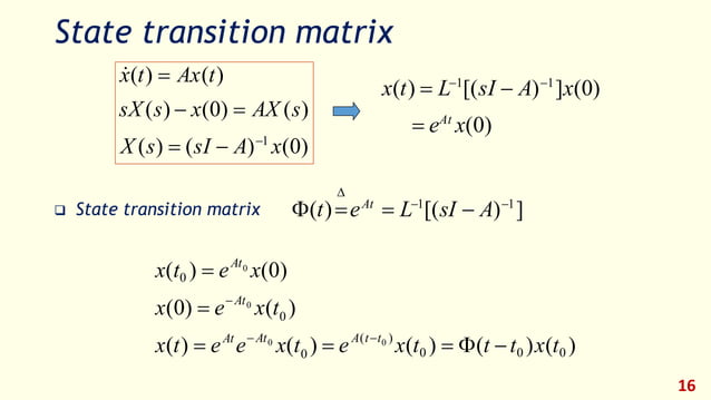 State Space Representation State Space Model Controllability And Observability Derive Transfer