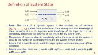 state space representation,State Space Model Controllability and ...