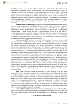 Higher education: issues, challenges and suggestions | PDF