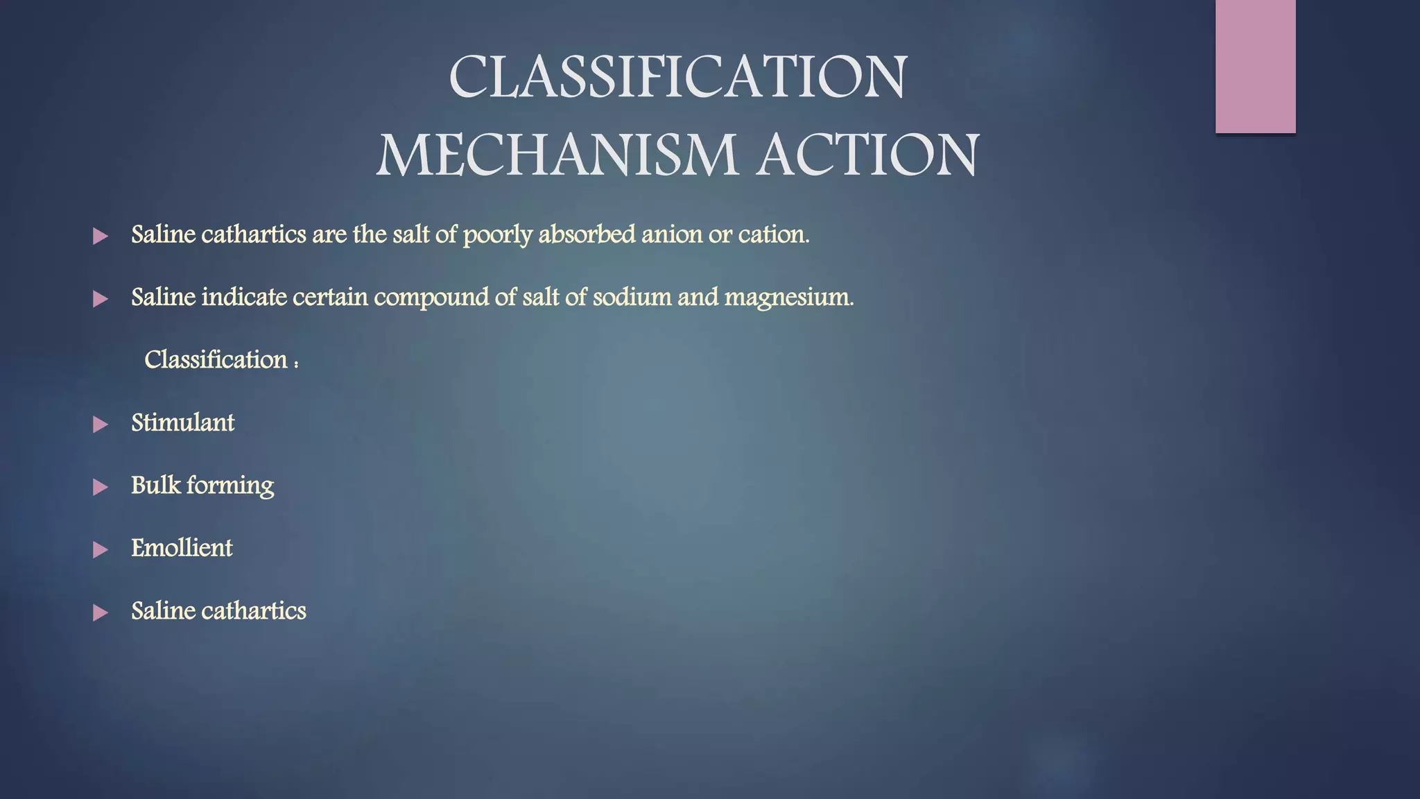 SALINE CATAHRTICS | PPTX