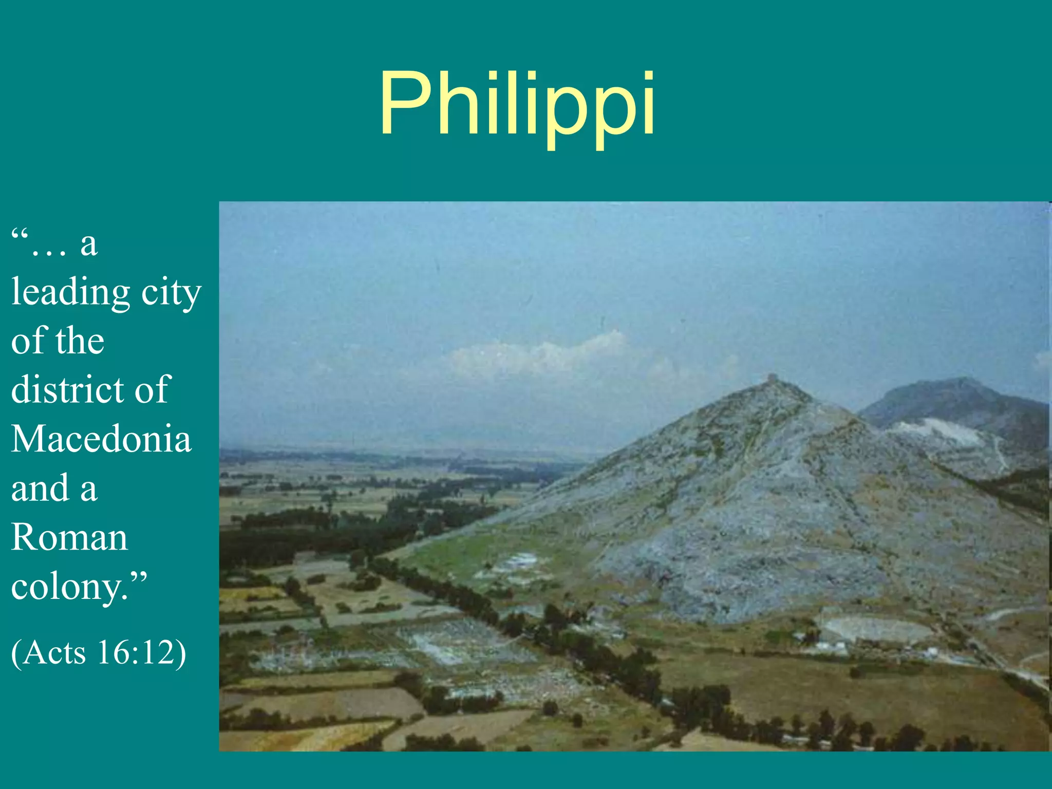 Paul’s Second Missionary Journey | PPT