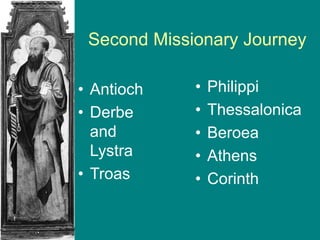 Paul’s Second Missionary Journey | PPT