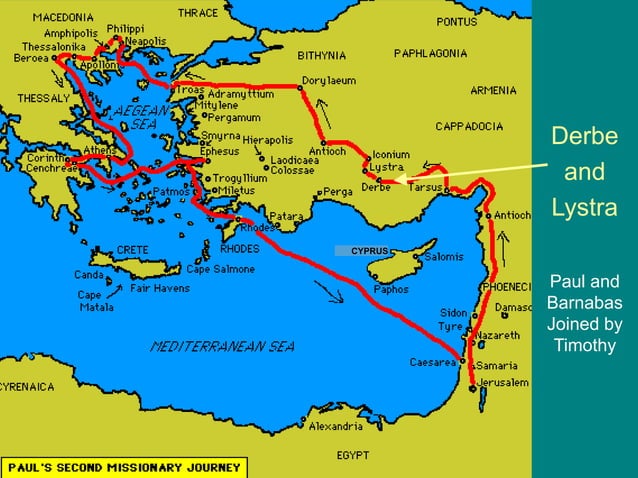 Paul’s Second Missionary Journey | PPT