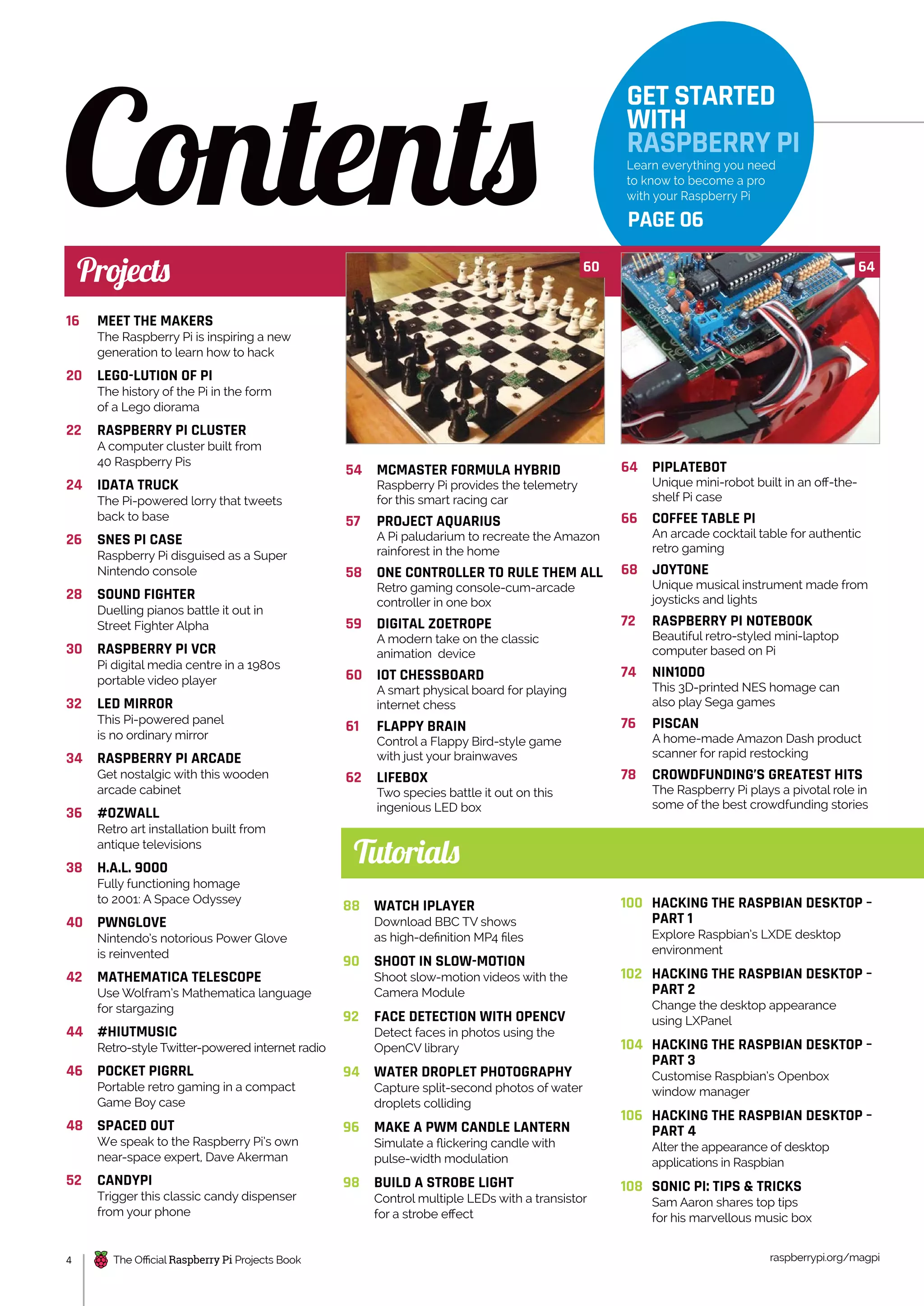 THE Official RASPBERRY PI PROJECTS BOOK | PDF
