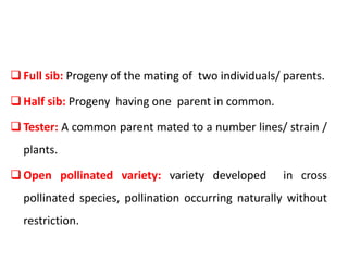 16.Recurrent selection | PPT