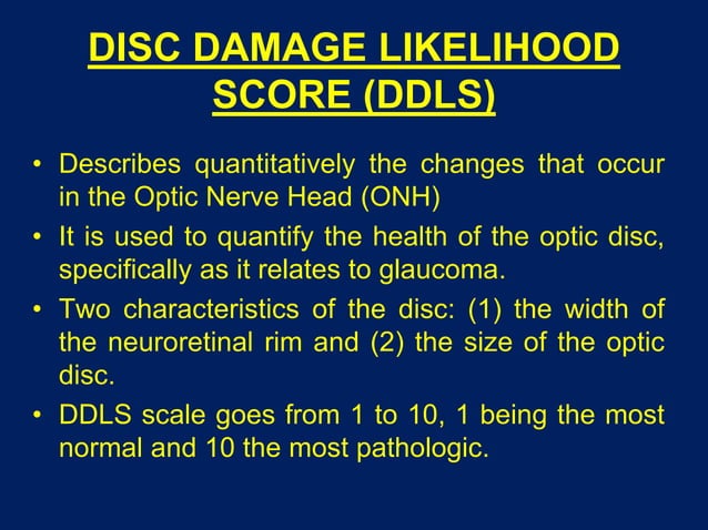 Clinical evaluation of optic disc changes | PPT