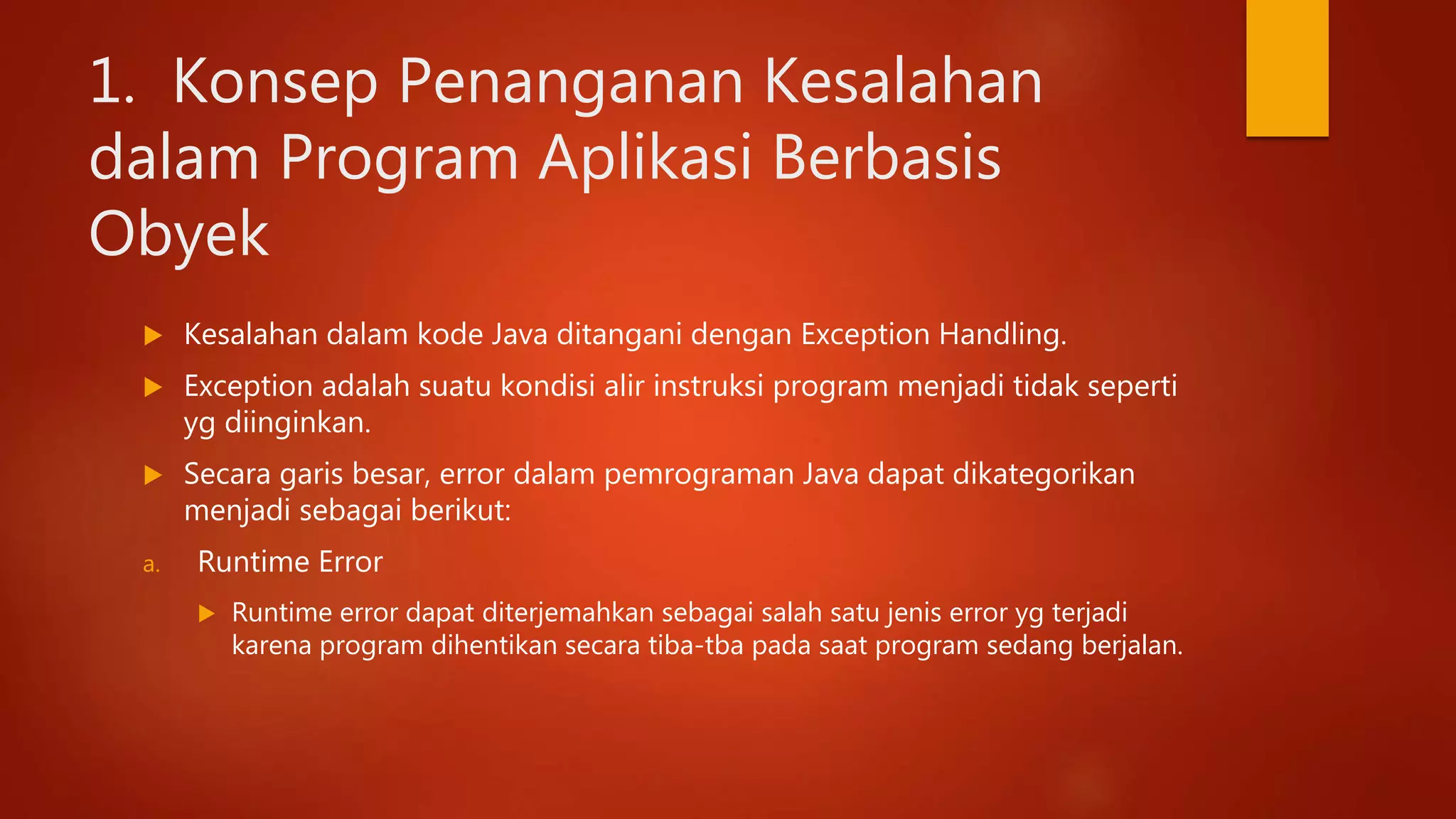 16. error handling | PPTX