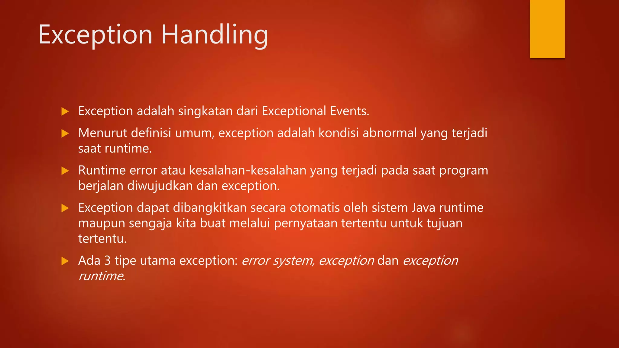 16. error handling | PPTX