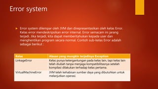 16. error handling | PPTX
