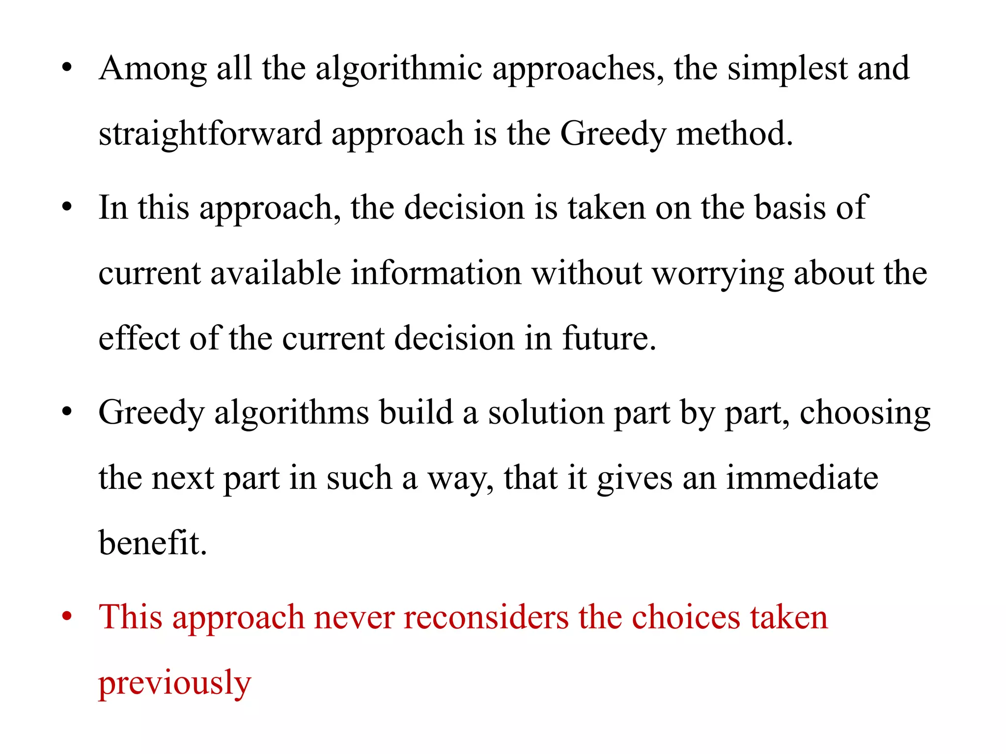 daa-unit-3-greedy method | PPTX | Programming Languages | Computing