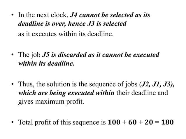 Daa Unit 3 Greedy Method Pptx Programming Languages Computing