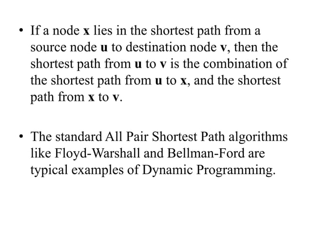 unit-4-dynamic programming | PPTX