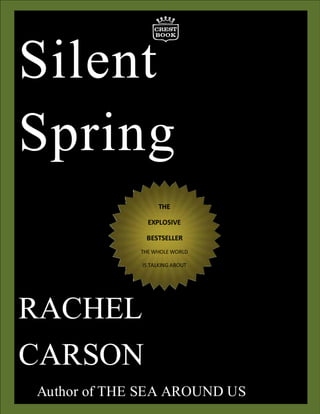silent spring (1962) by 16. rachel carson | PDF