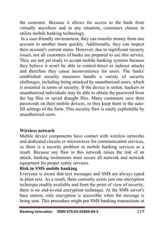 TREND AND CHALLENGES OF MOBILE BANKING IN INDIA | PDF