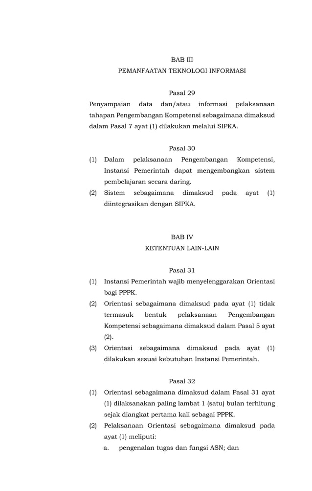 16. salinan peraturan lan no. 15 tahun 2020 tentang pengembangan kompetensi pegawai pemerintah ...