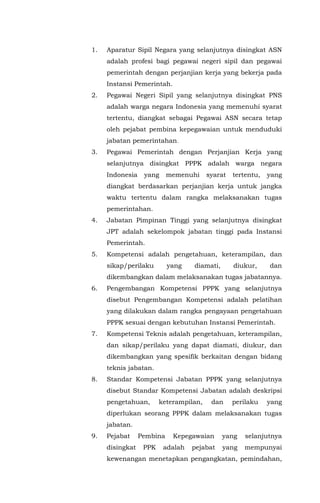 16. salinan peraturan lan no. 15 tahun 2020 tentang pengembangan kompetensi pegawai pemerintah ...