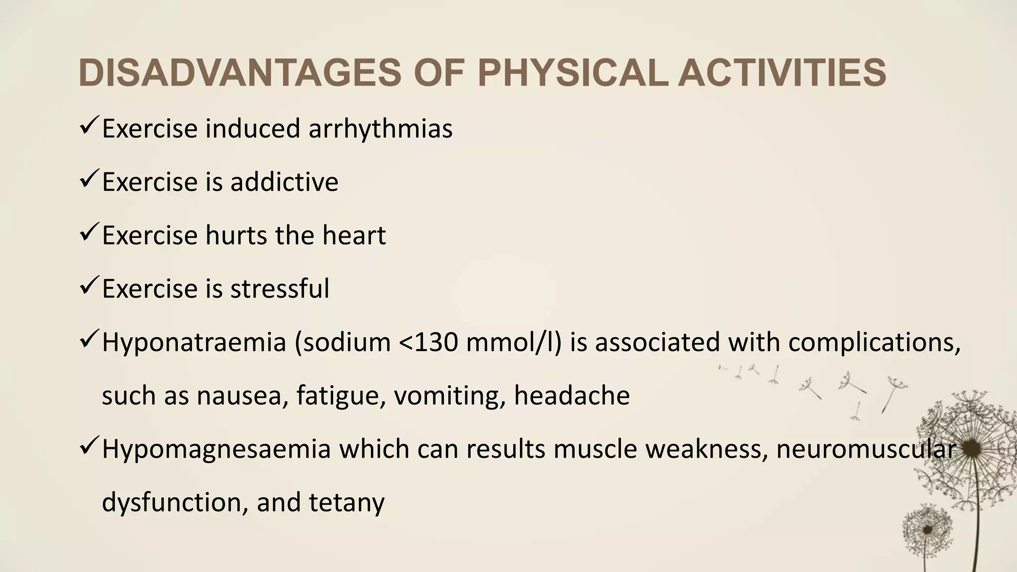 An overview on the health benefits, importance and disadvantages of day ...