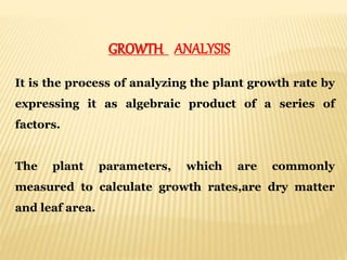 16. Growth parameters-M Sc -E.pptx