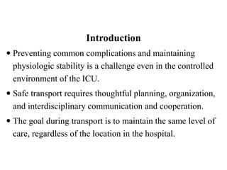 16. Intrahospital transport of critically ill patients.pptx