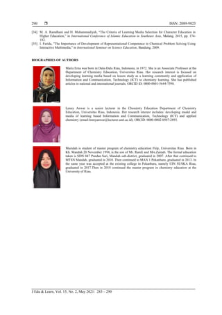 Interactive e-module using Zoom Cloud Meeting platform to reduce misconceptions on salt ...