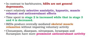 Sedatives & Hypnotics B.Pharm & Pharm.D - CNS | PPTX