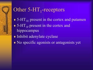 16.THE PHARMACOLOGY OF SEROTONIN (5-HT).ppt