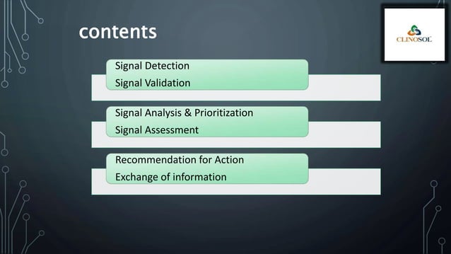 Signal Management in Pharmacovigilance | PPTX