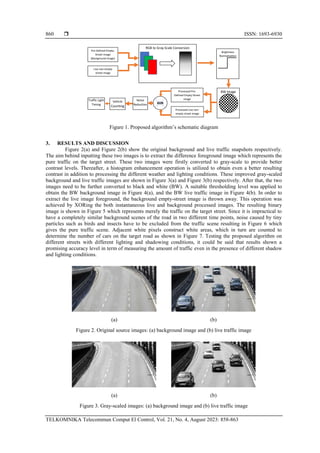 Traffic flow measurement for smart traffic light system design | PDF