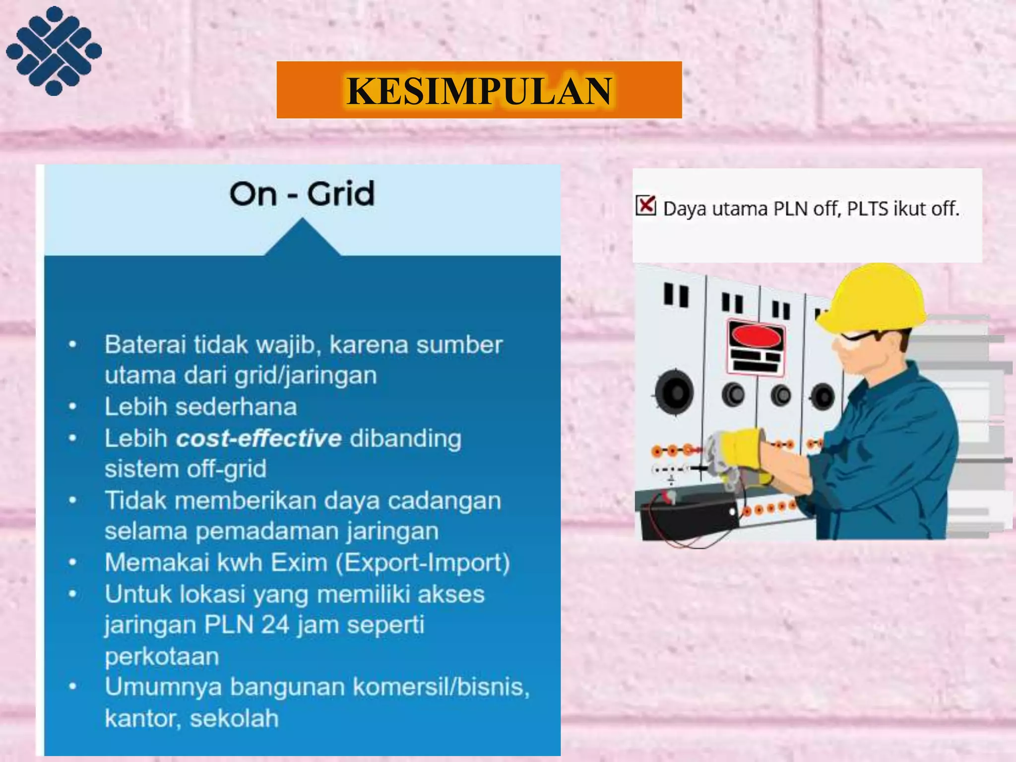 16. Pengoperasian PLTS On Grid.pptx