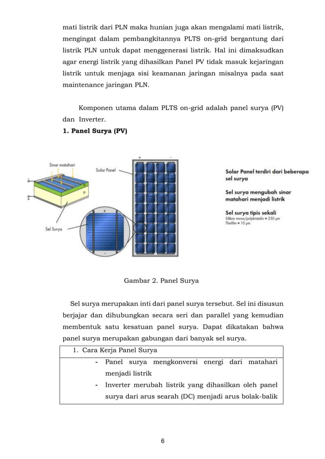 16. Buku Materi Pengoperasian PLTS On grid.docx