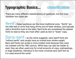 16. A Basic Introduction to Typography (Inglés) (Presentación) autor ...