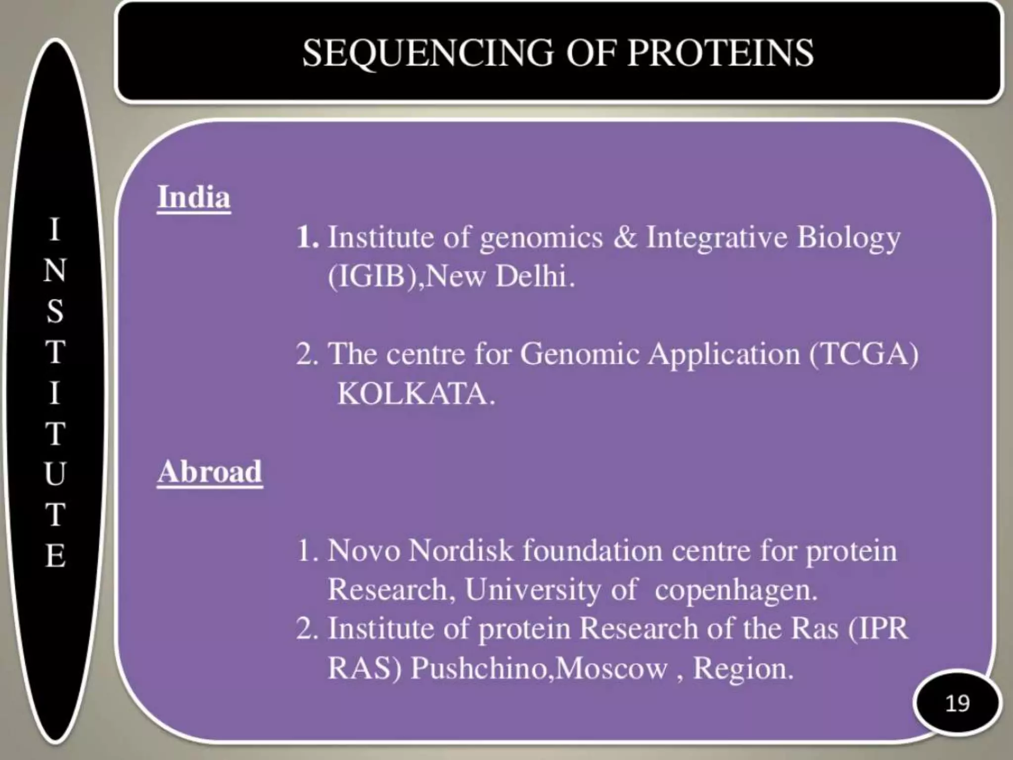 16. Protein sequencing (Biochemistry) | PPT