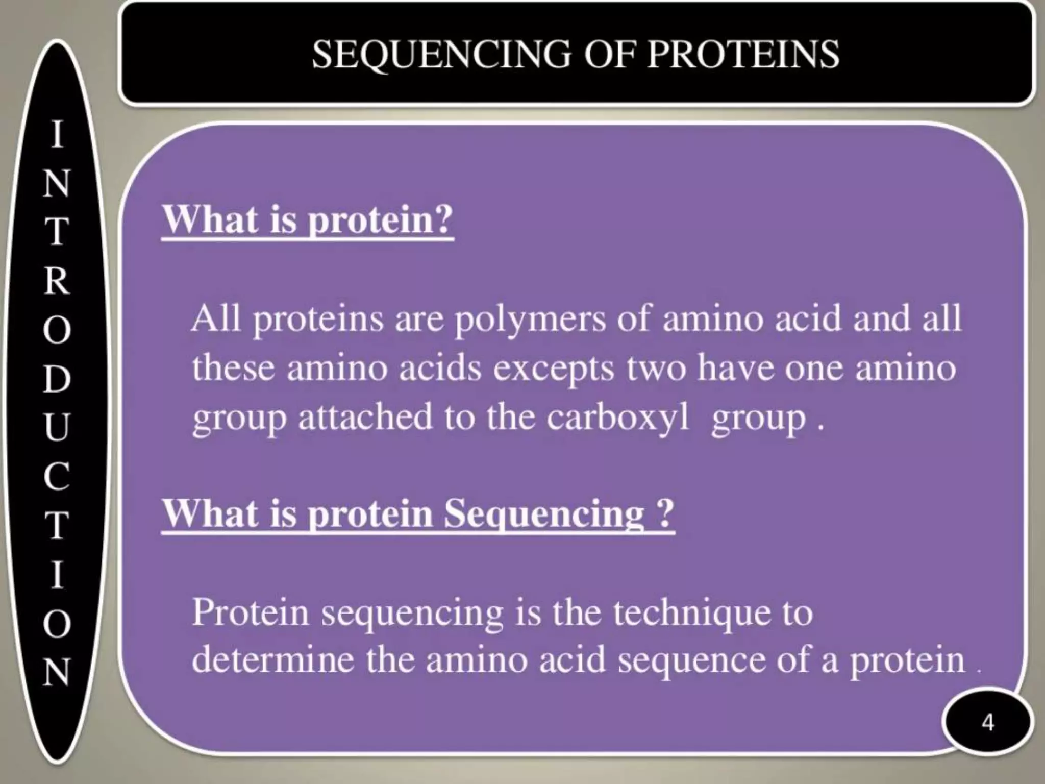 16. Protein sequencing (Biochemistry) | PPT