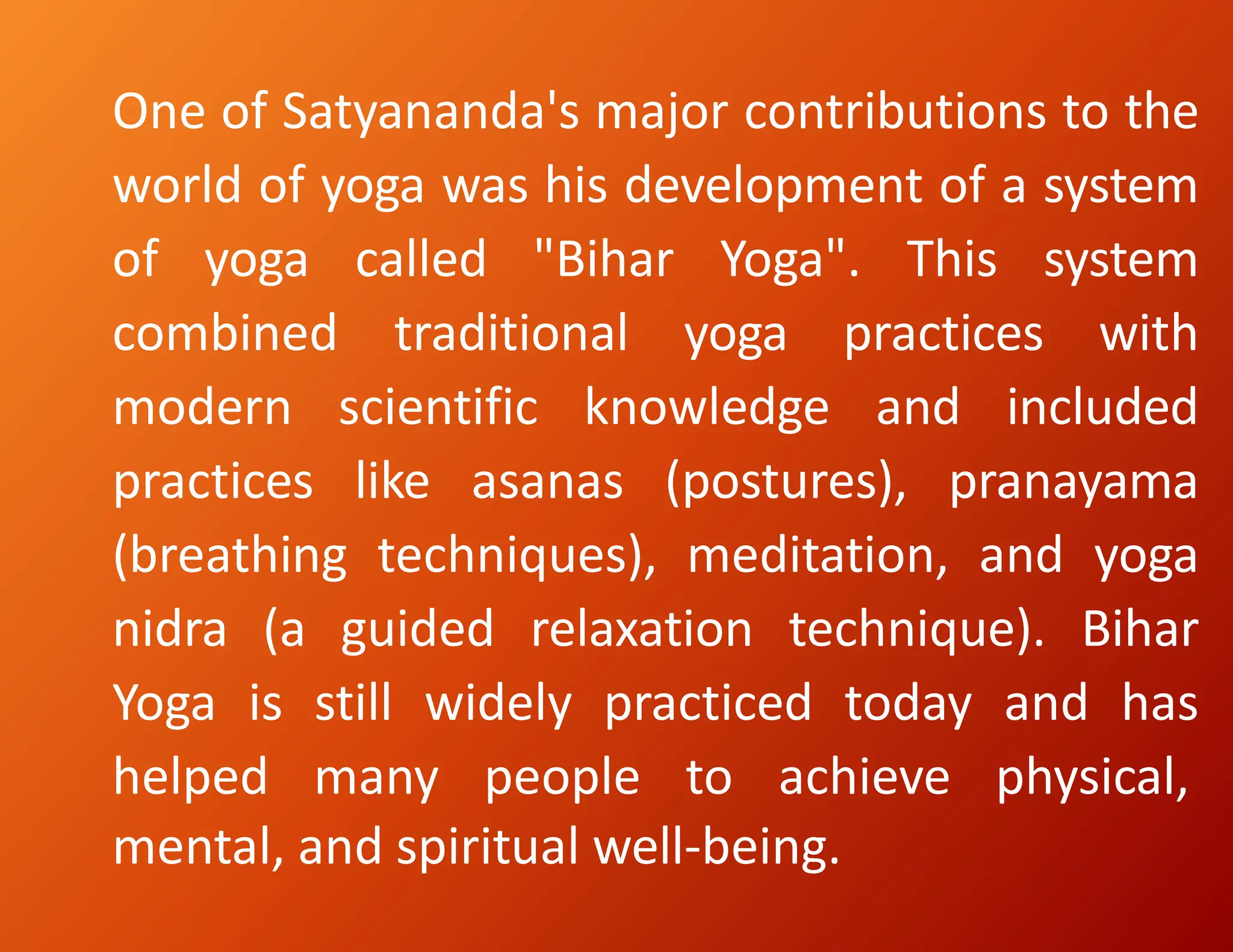 Swami Satyananda Saraswati Life History and his Teachings | PPT
