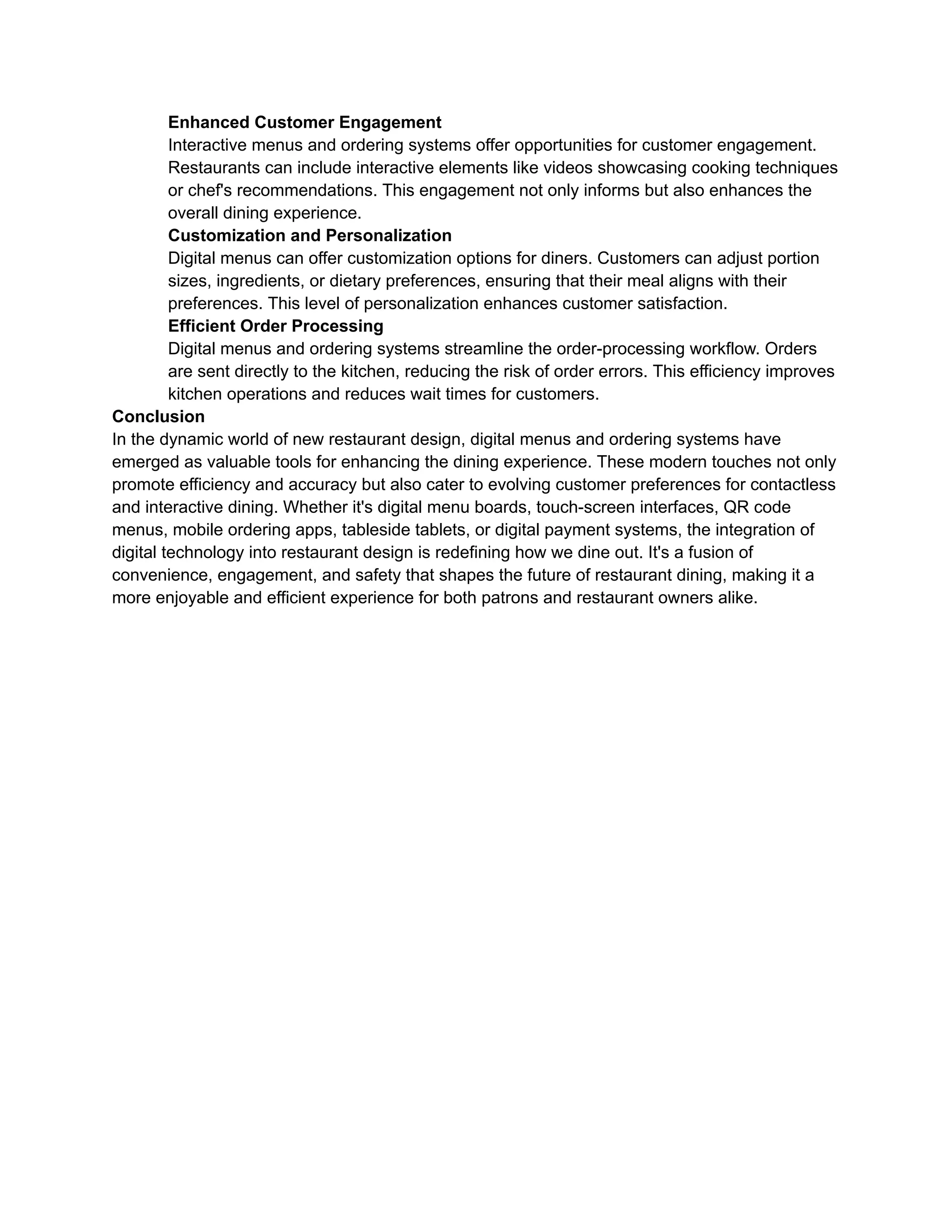 New Restaurant Design | PDF