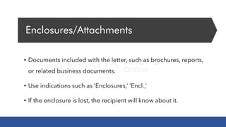 16. Letter writing | PPT